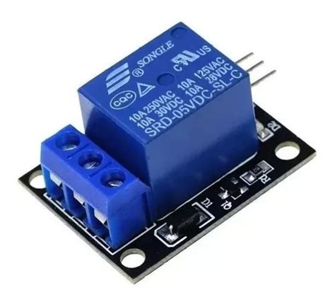 Módulo Relé Relay 1 Canal Ky 019 Arduino Raspberry Pic Esp Parcelamento Sem Juros