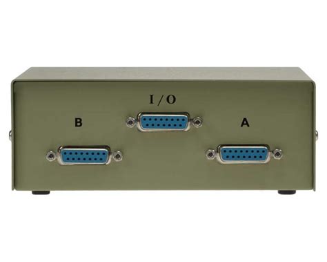 2 Way Db15 Female Ab Joystick Switch Box Sfcable