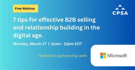 Canadian Professional Sales Association On Linkedin Join Microsoft And Linkedin Sellers To