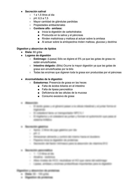 SOLUTION Biochemistry Digestion And Absorption Of Nutrients Studypool