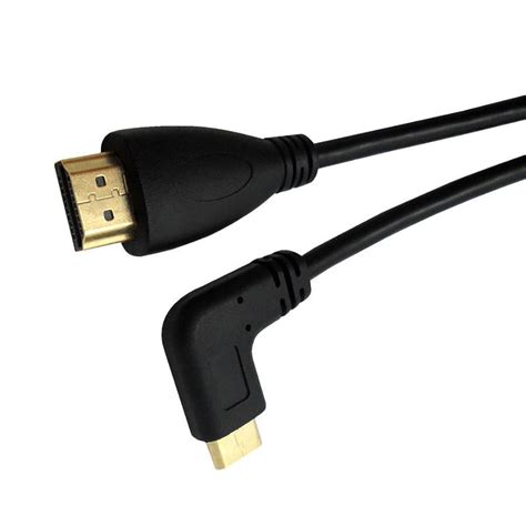 90 Degree Mini Hdmi To Hdmi Cable Foyun Cables