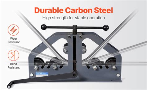 Tube Roller Bender Max 1 12 Manual Tube Pipe Roller Bender With 6