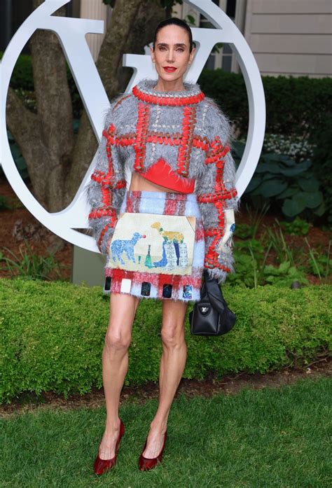 Jennifer Connelly At Louis Vuitton 2027 Cruise Collection Show In New