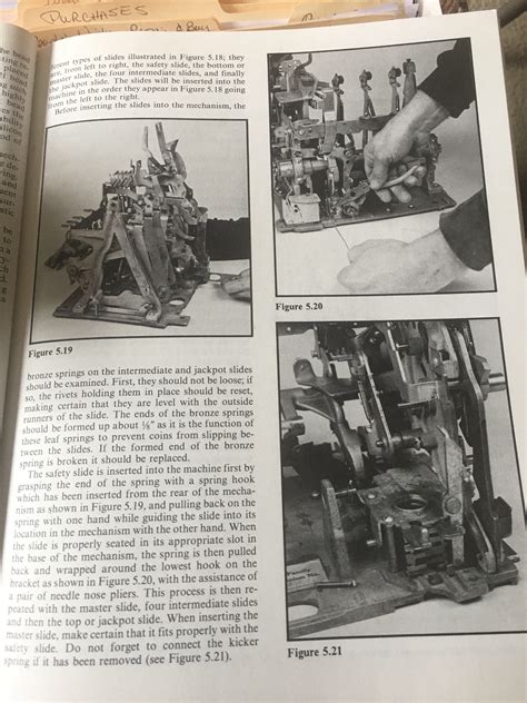Mills Slot Machine Repair Manual 200 Pages Great Info Gameroom Show