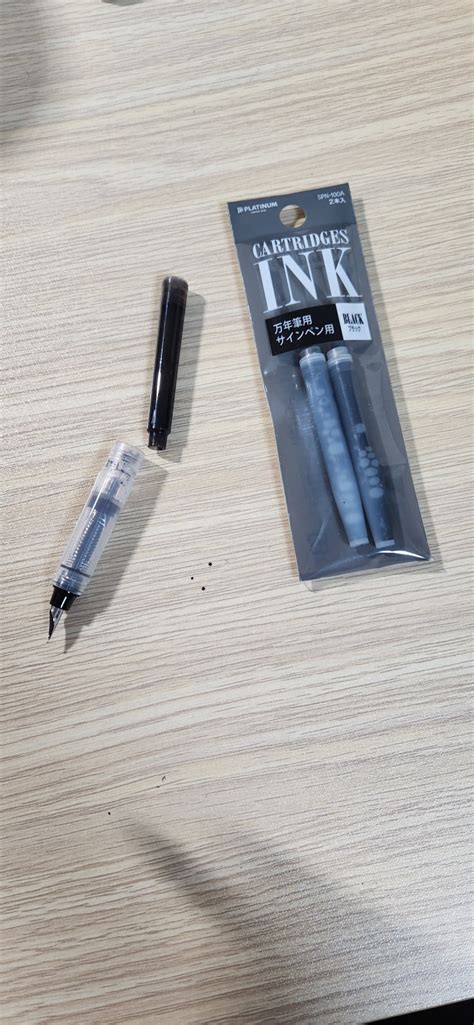 만년필 잉크 카트리지 지식in