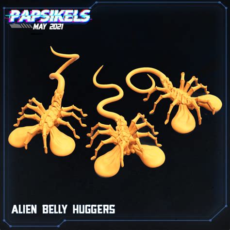 Alien Belly Huggers The Resin Engine