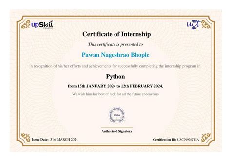 Pawan Bhople On Linkedin Pythonprogramming Internshipexperience Projectbasedlearning