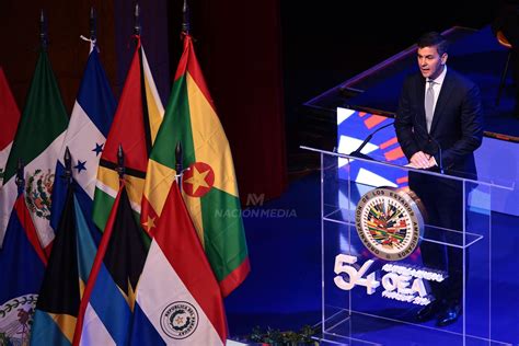 Peña En La Asamblea De La Oea Desafíos Defensa A La Vida Y El
