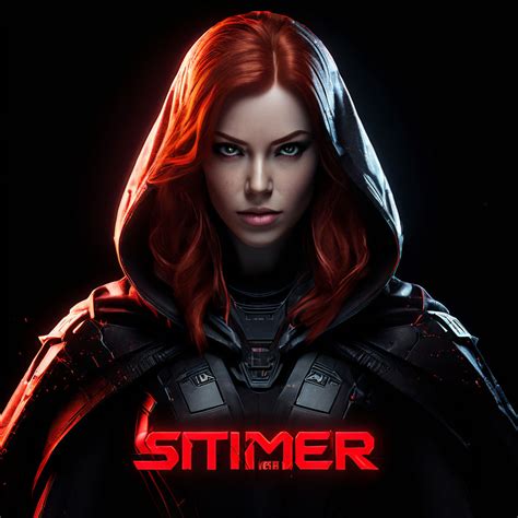 Redhead Gamer Woman Clad In Sith Attire As The Centerpiece F By Aikealah Bloodheart Playground