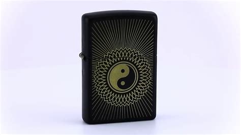 🔥 Zippo Yin Yang 2 29423 ☯ Accendino Benzina Antivento Orginale Su