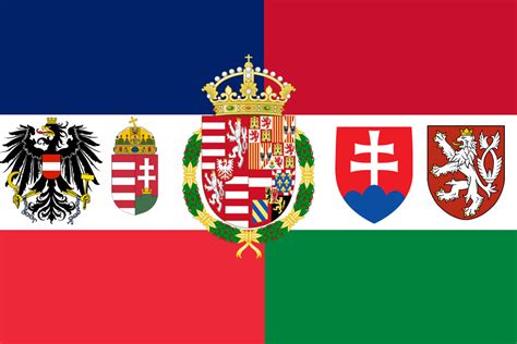 Republic Of Austria Hungary Flag By Timilodeondeviantart On Deviantart