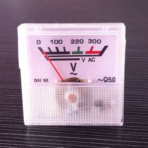 Ac Mini Voltmeter Analog 0 300v Bd