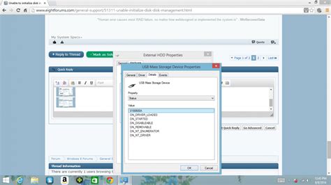 Unable To Initialize Disk In Disk Management Windows 8 Help Forums