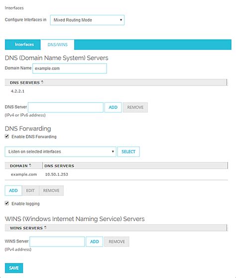 about dns forwarding