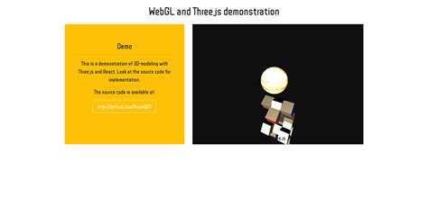 Github Huse007webglapp Demonstration Of 3d Modeling Using Threejs