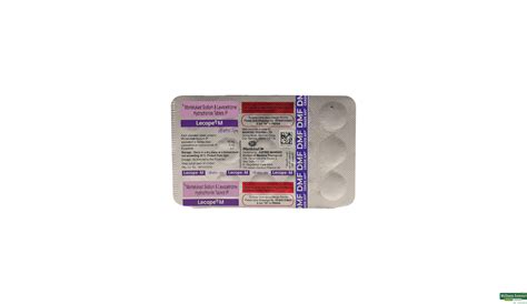 Buy Lecope M 15 Tablets Online At Best Prices Wellness Forever