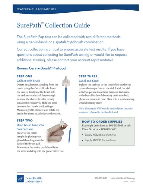 Pap Surepath Collection Guide Pdf