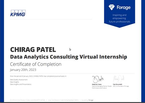 Github Colonel Chirag Kpmg Workspace Kpmg Data Analytics Consulting Virtual Internship Workspace
