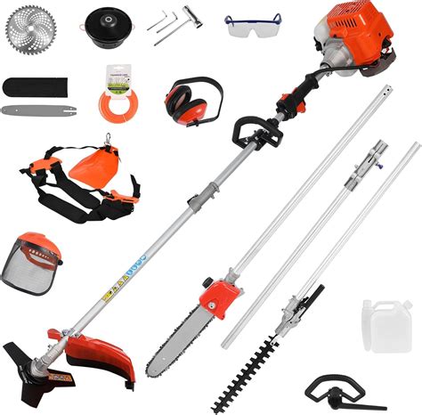 52cc Gas Weed Eatergas String Trimmer5 In 1 Cordless
