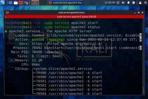 How To Install Apache On Kali Linux Apache Web Server