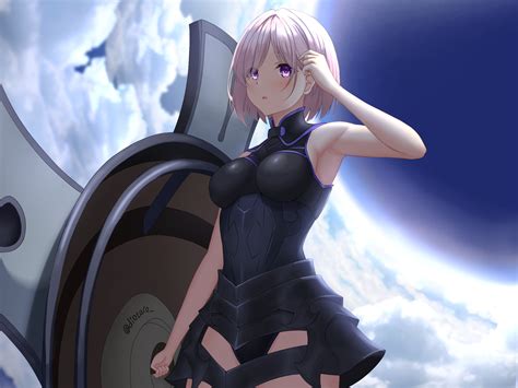 4k Pink Hair Fan Art Fategrand Order Fate Series Mash Kyrielight