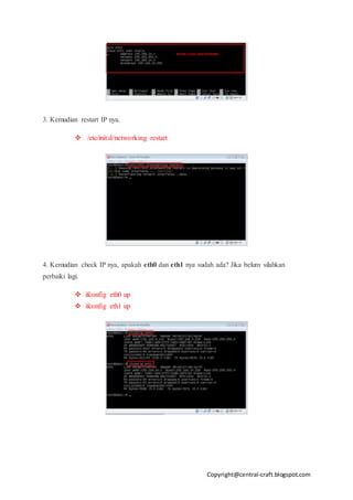 Konfigurasi Router Di Debian DOCX