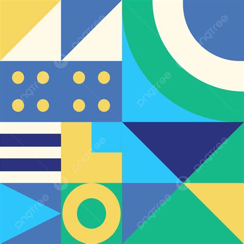 Cool And Unique Geometric Pattern Design With Creative Shapes