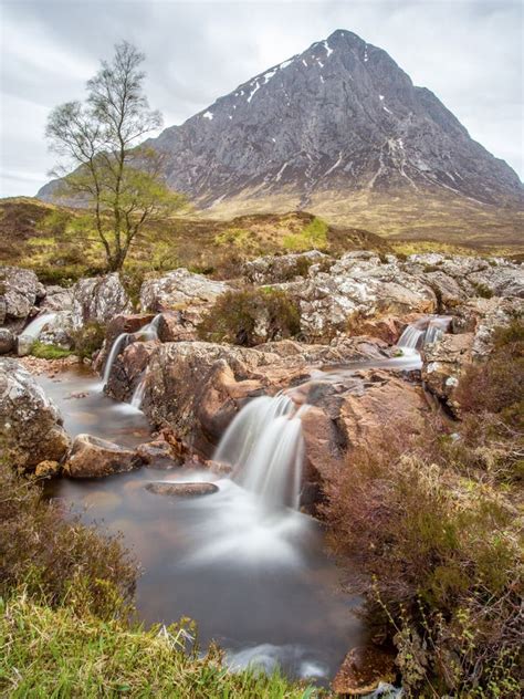 Waterfall Stock Image Image Of Scotland Trees Glen 65050547