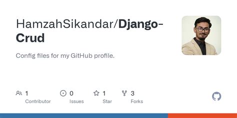 GitHub HamzahSikandar Django Crud Config Files For My GitHub Profile