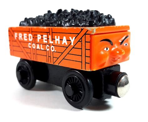 Thomas And Friends Wooden Railway Fred Pelhay Coal Co Train Car Learning Curve 4685819588
