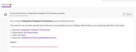 401 You Do Not Have Permissions To Open This File In The Browser