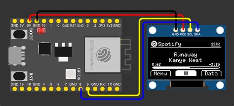 Github Edubr029esp32 Spotify Player Spotify Player Display For