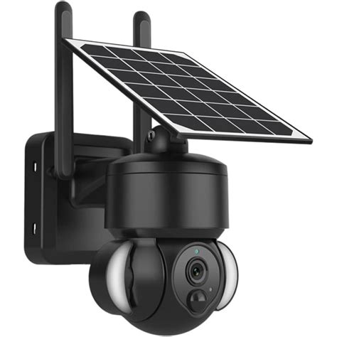 Камера за наблюдение 4g нощно виждане външна Fhd 3mp Ip66 Wi Fi черна Emag Bg