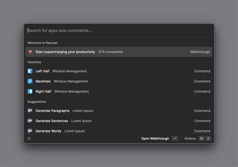 App Star Of The Week Raycast Finds Everything Faster