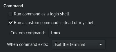 Shell Nautilus Open Folder In Terminal When Using Tmux Unix Linux Stack Exchange
