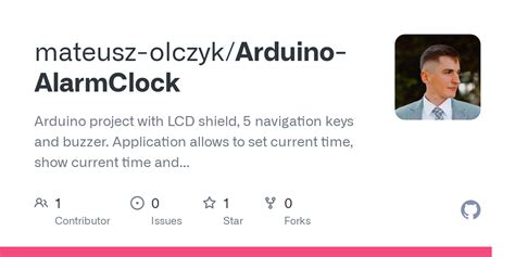 Github Mateusz Olczykarduino Alarmclock Arduino Project With Lcd