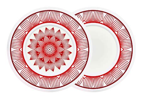 인테리어 디자인에 대 한 일치 장식 접시입니다 빈 접시 도자기 접시 디자인 모의입니다 벡터 일러스트 레이 션 꽃 식물에 대한 스톡 벡터 아트 및 기타 이미지 Istock