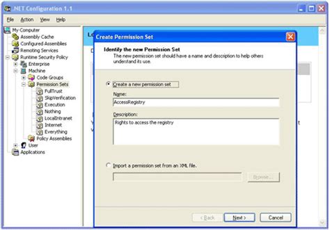 Configuring NET Code Access Security CodeGuru