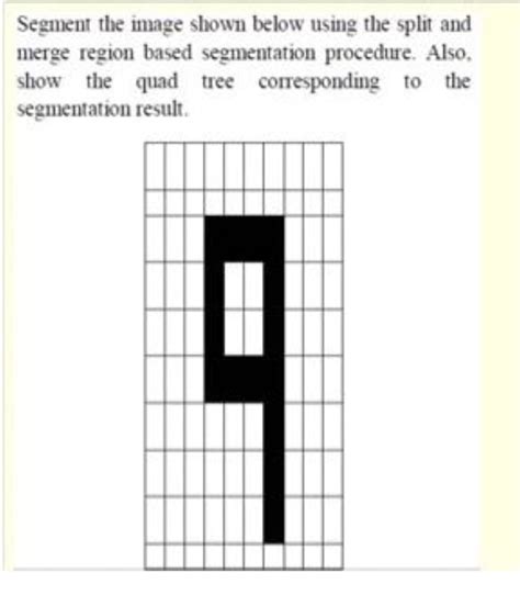 Answered Segment The Image Shown Below Using The Bartleby