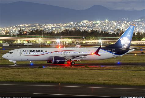 Boeing 737 9 Max Aeromexico Aviation Photo 7415297