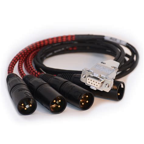 Custom Db9 To Multiple Xlr Connectors