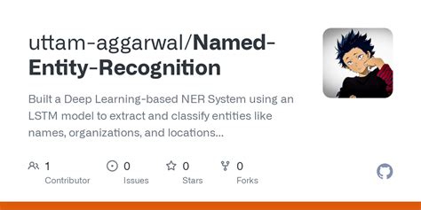 Github Uttam Aggarwal Named Entity Recognition Built A Deep Learning Based Ner System Using