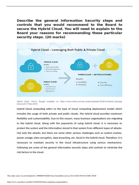 Cloud Computing Assignment Pdf Cloud Computing Encryption