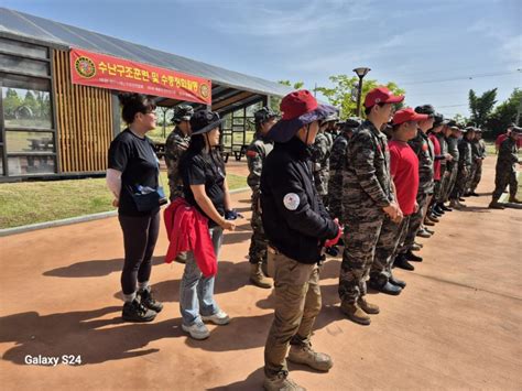 재난 연합회 합동 봉사 천안시산악구조대