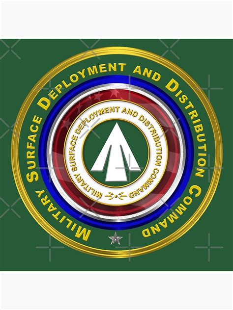 Military Surface Deployment Distribution Command Poster For Sale By Soldieralways Redbubble