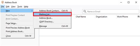 thunderbird mailing lists how to send the same message to a specific