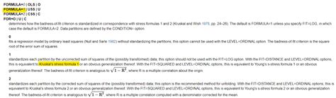 Solved How To Reproduce Sas Multidimensional Scaling Mds Jmp User