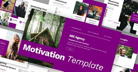 Мотивационная презентация Keynote Шаблоны презентаций Включая мотивация и успешный Envato