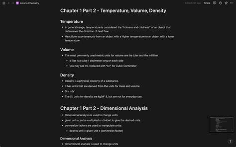 Intro To Chem First Lecture Notes CHE 1101 Studocu