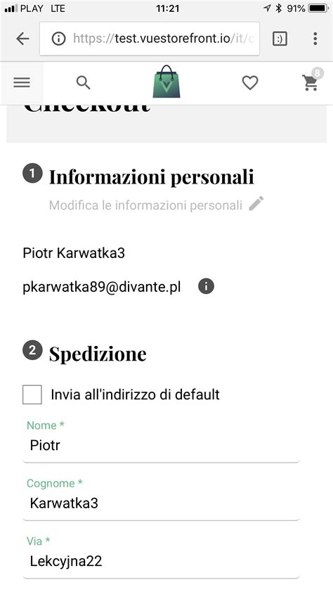 Cannot Check The Checkbox · Issue 1529 · Vuestorefrontvue Storefront